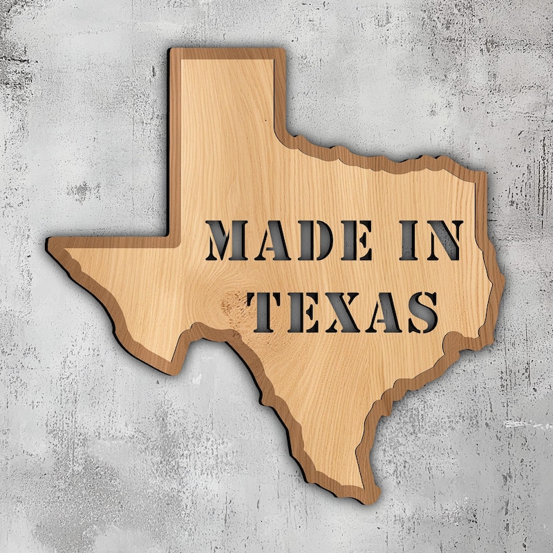 Texas Rustic Wall Art - Etsy