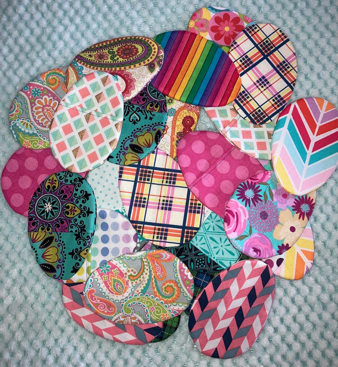 Fabric Easter Eggs Set of 5 Reusable Eco Friendly Handmade Fillable ...