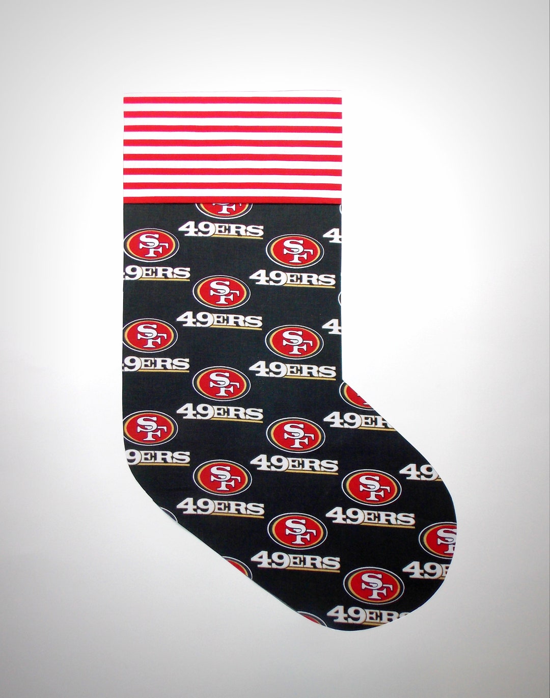 San Francisco 49ers Football Sports Christmas Stocking, Man Cave ...