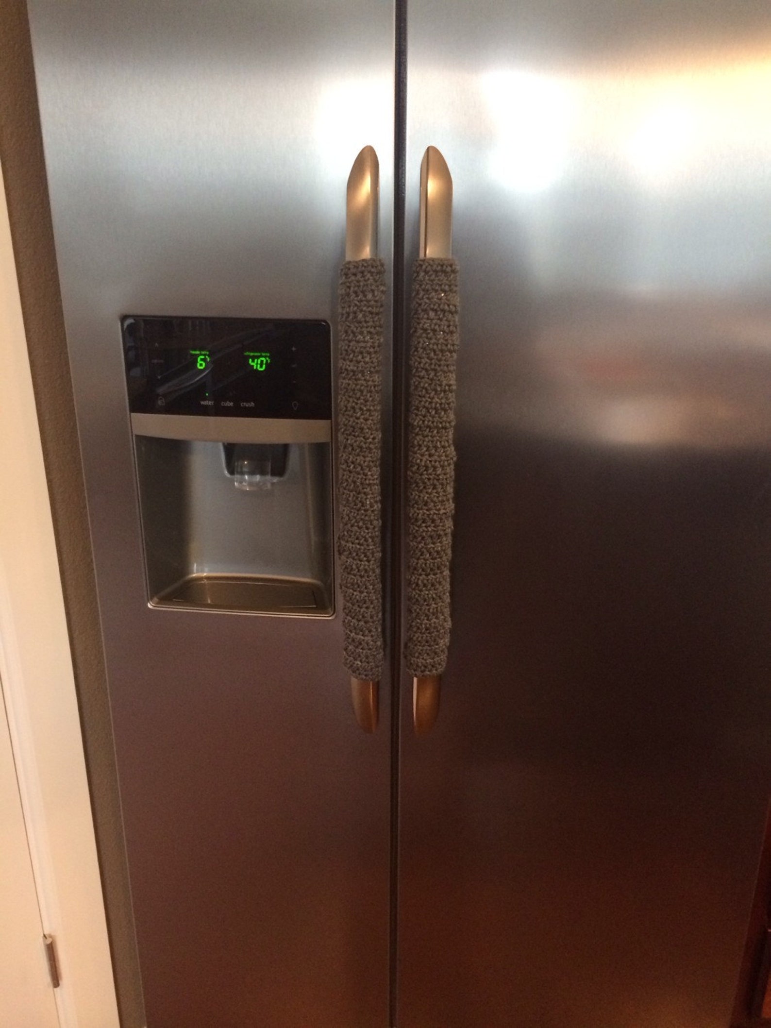 Crocheted Fridge Handle Covers - Etsy