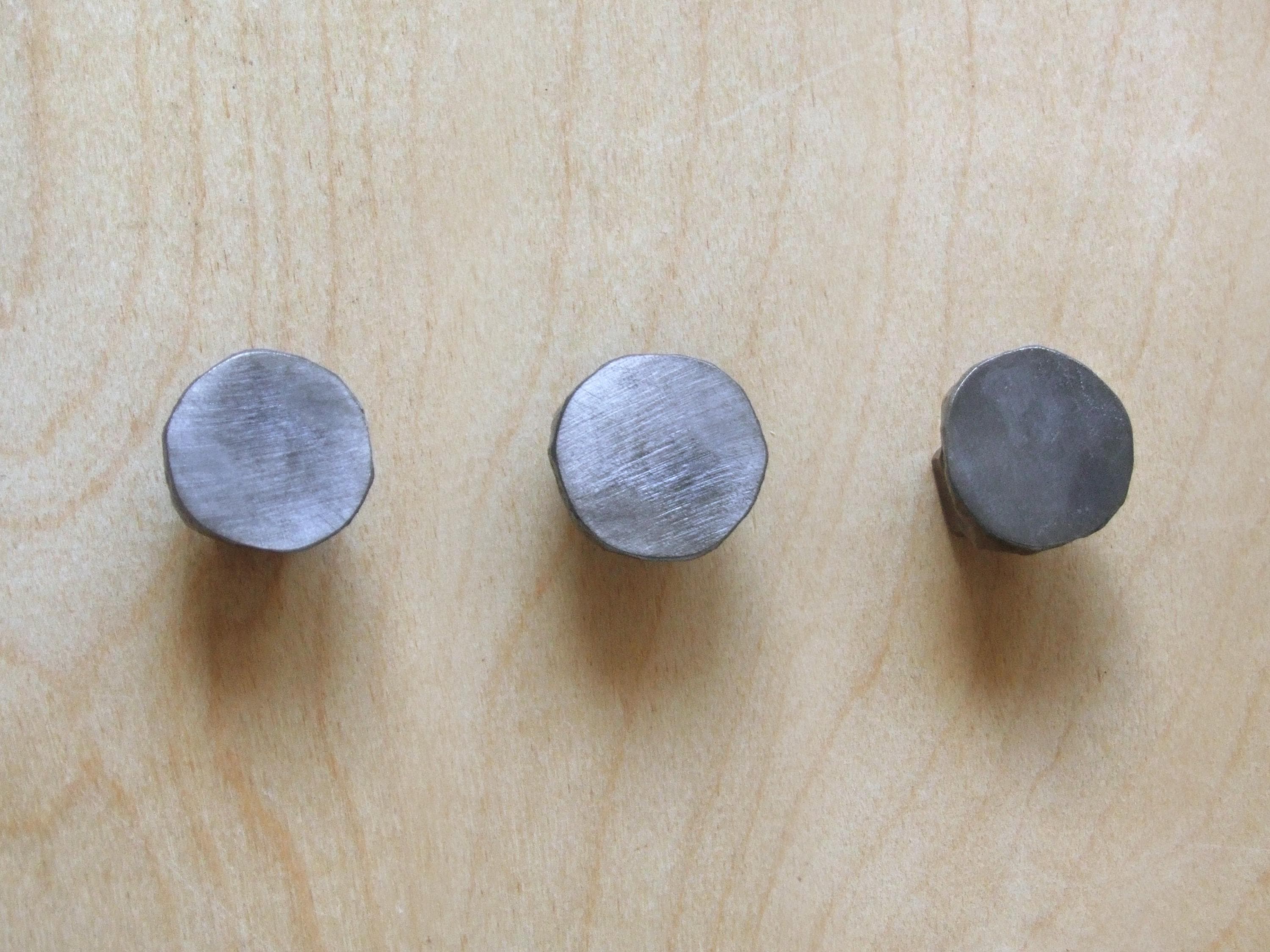 Hand Forged Small Rustic Drawer Knobs Pulls Handles Farmhouse Rustic ...