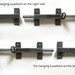Industrial Handcrafted Double Barn Door Latch for Craft Supplies Rustic ...