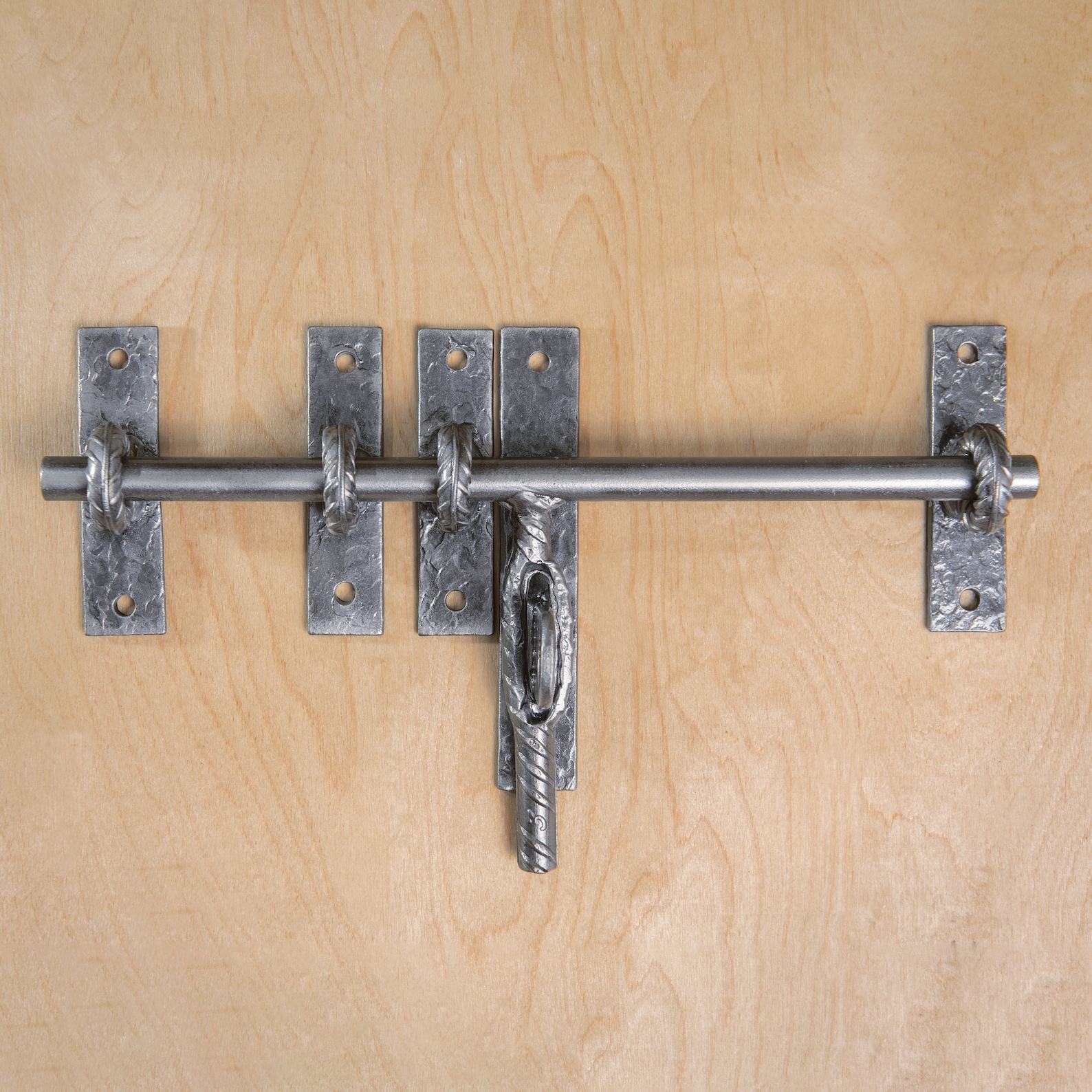 Industrial Barn Door Latch for Craft Supplies Rustic Steel Iron Rebar ...