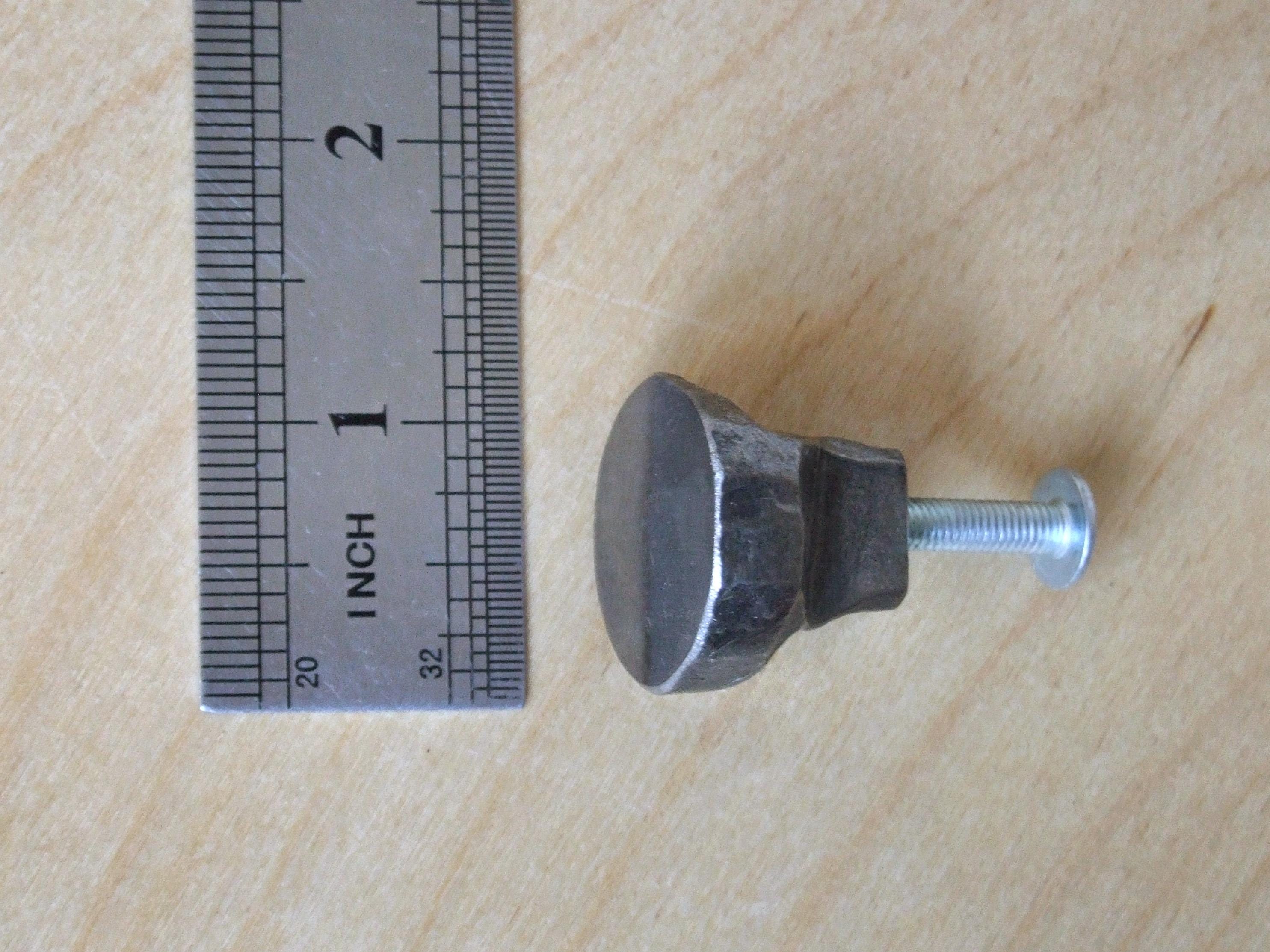 Hand Forged Small Rustic Drawer Knobs Pulls Handles Farmhouse Rustic ...