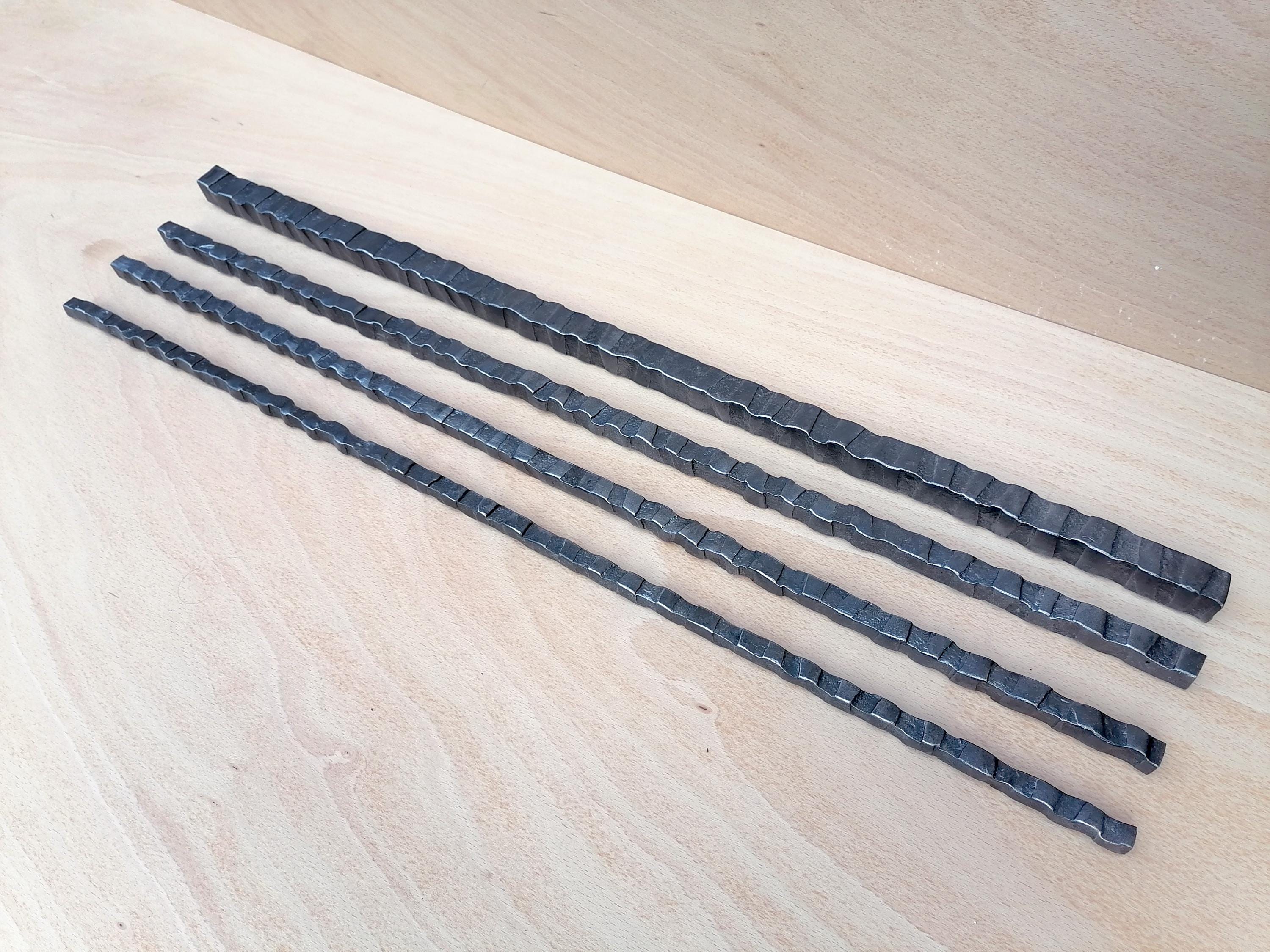 Hand Forged Balusters Spindles 2x2 Cm 3/4"x3/4" Thick for Handrail ...