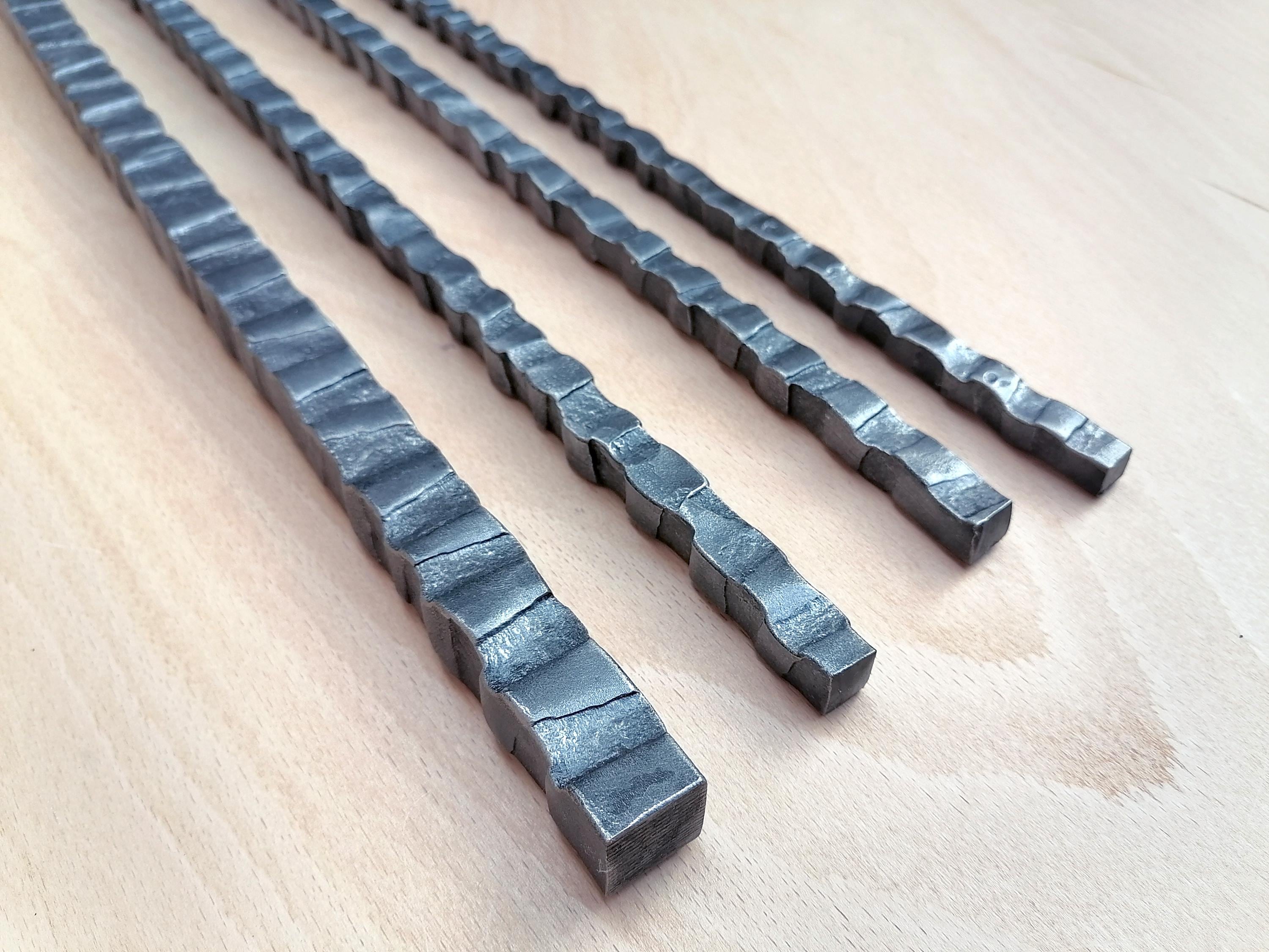 Hand Forged Balusters Spindles 2x2 Cm 3/4"x3/4" Thick for Handrail ...