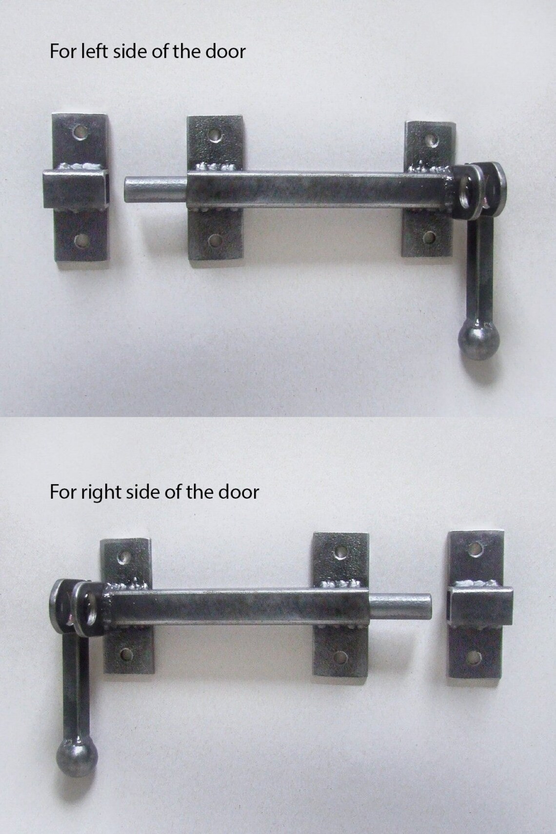 Industrial Handcrafted Barn Door Latch for Craft Supplies Rustic Steel ...