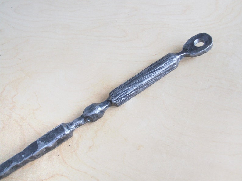 Blacksmith Made Hand Forged Fire Poker for Home Wrought Sword Hook ...