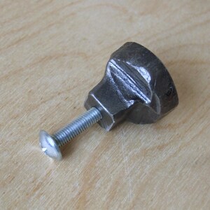 Hand Forged Small Rustic Drawer Knobs Pulls Handles Farmhouse Rustic ...