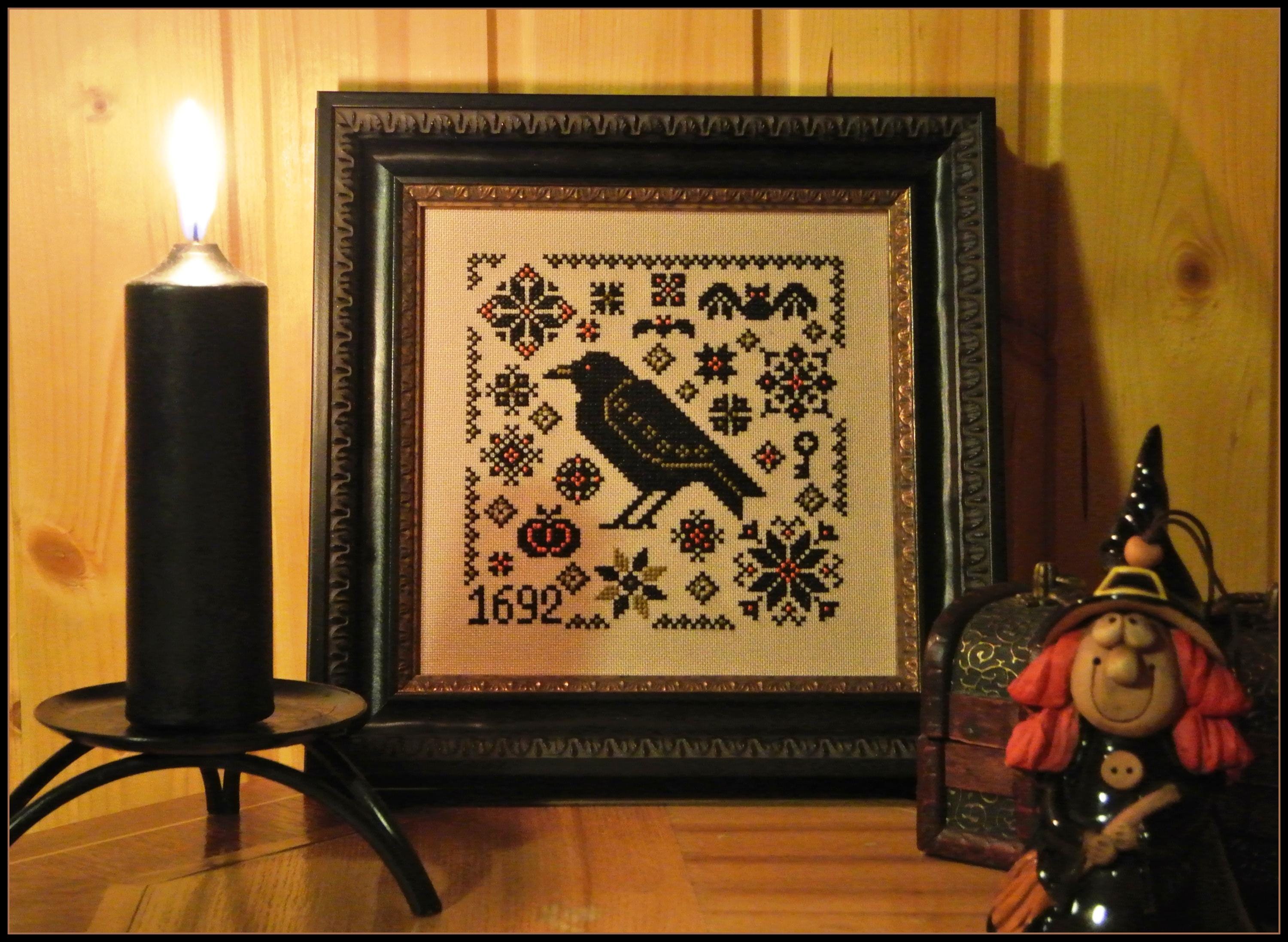 Salem Event, Halloween Spooky Sampler Cross Stitch Pattern PDF Download - Etsy