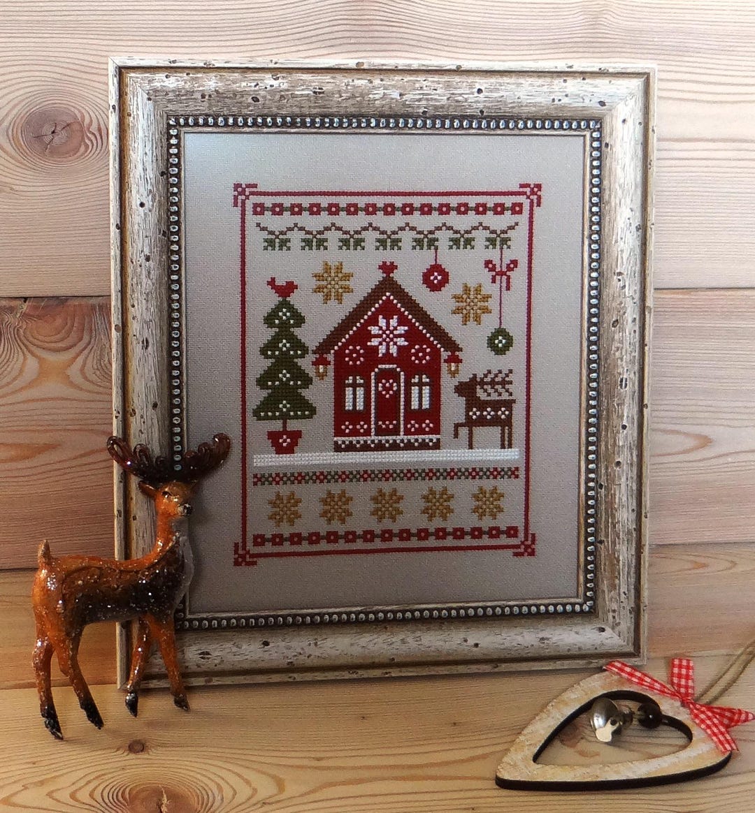 Small Christmas Sampler, Cross Stitch Pattern PDF Download - Etsy