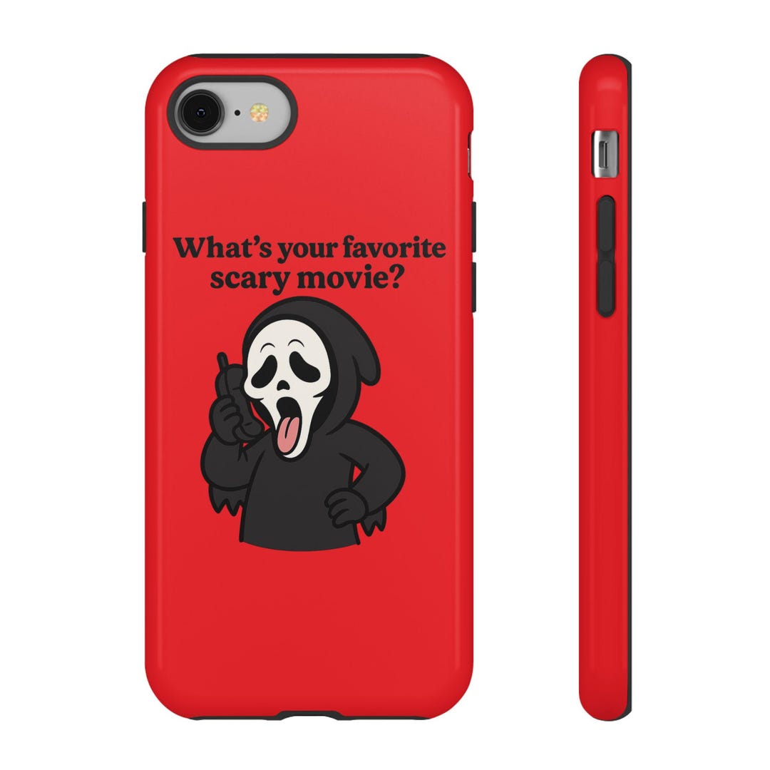 Ghost Face Tough Case, Spooky Halloween Phone Cover, Scary Haunted ...