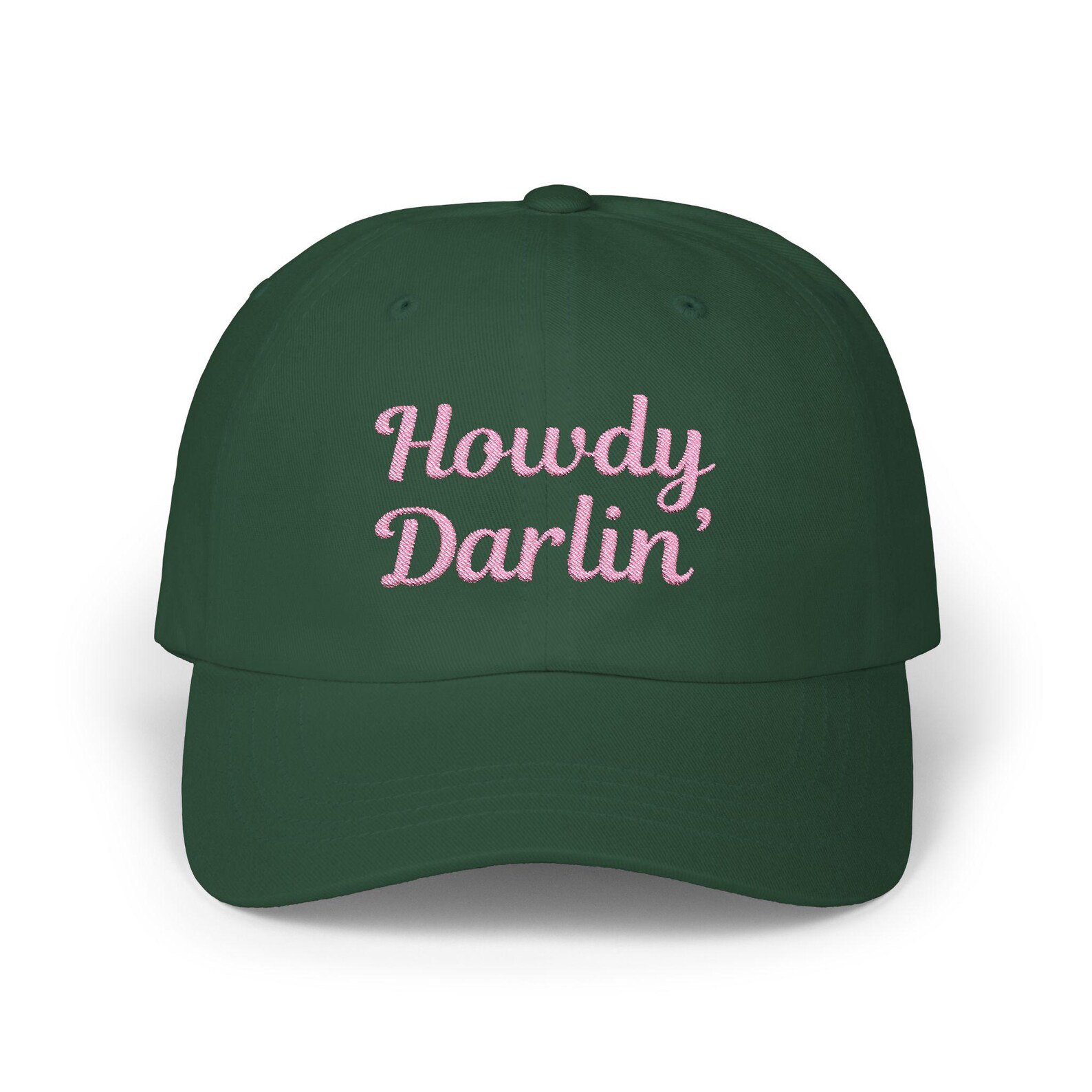 Embroidered Howdy Darlin' Dad Cap, Vintage Baseball Hat, Classic Ball ...