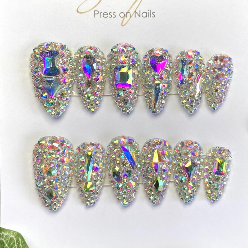 Bling Nails - Etsy
