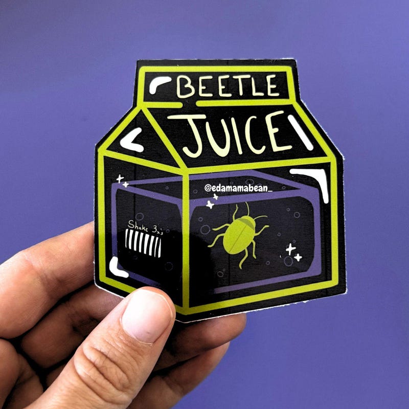 Kawaii Juice Box Stickers - Etsy