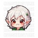 Astarion Baldurs Gate, Emotes / Stickers - Anime Style - Twitch ...