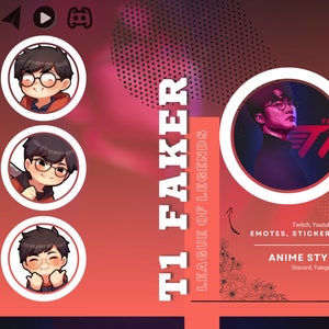 T1 League of Legends Stickers - Etsy