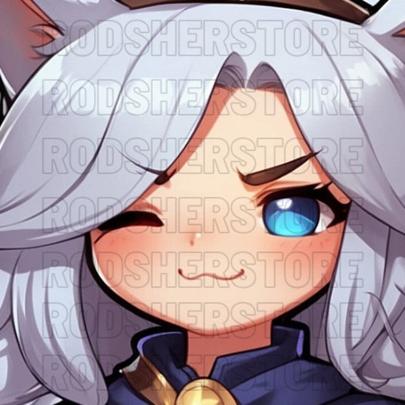 Ashe league of legends, emoticones, stickers, estilo anime, twitch ...