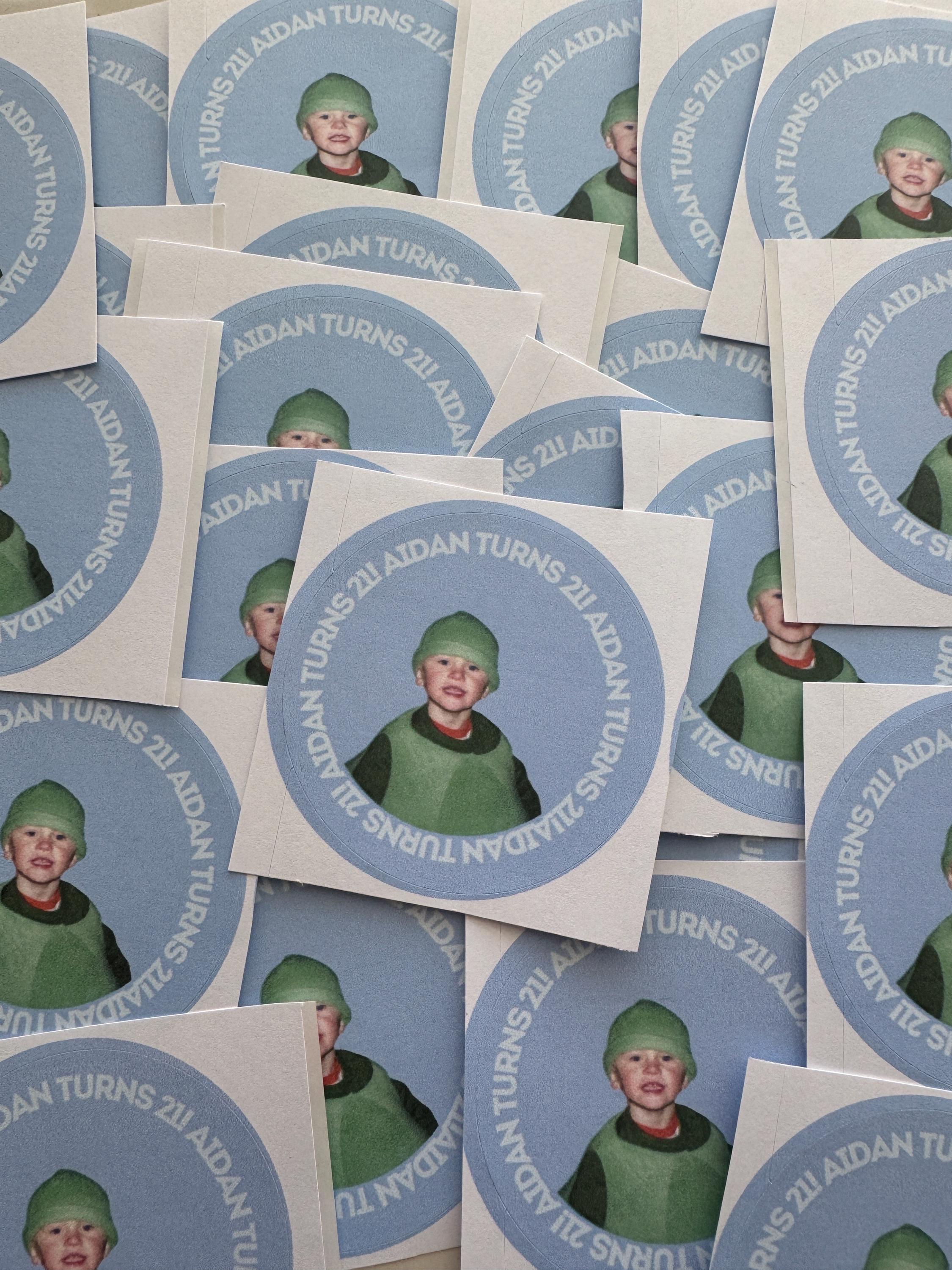 DIGITAL— STICKER DESIGN, 21st Birthdays, Graduation, Celebrations - Etsy