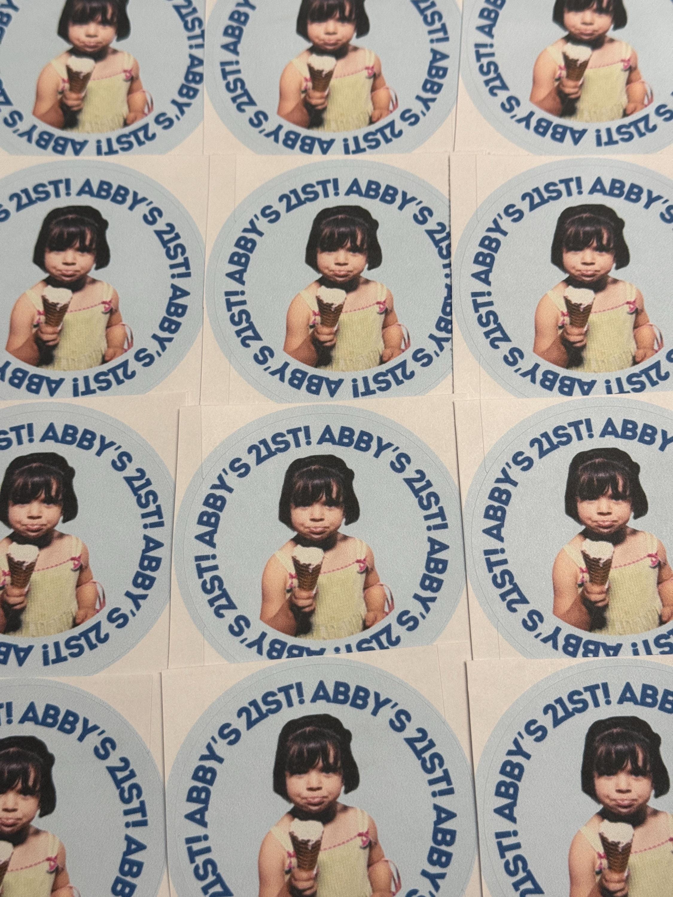 DIGITAL— STICKER DESIGN, 21st Birthdays, Graduation, Celebrations - Etsy
