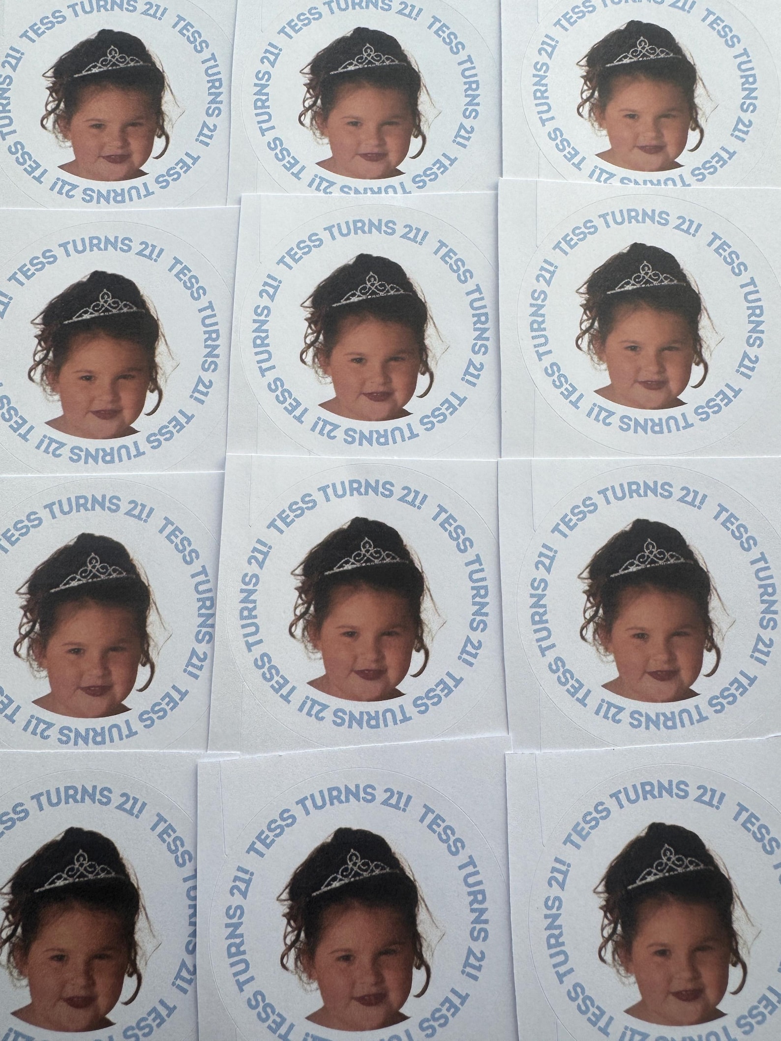 DIGITAL— STICKER DESIGN, 21st Birthdays, Graduation, Celebrations - Etsy