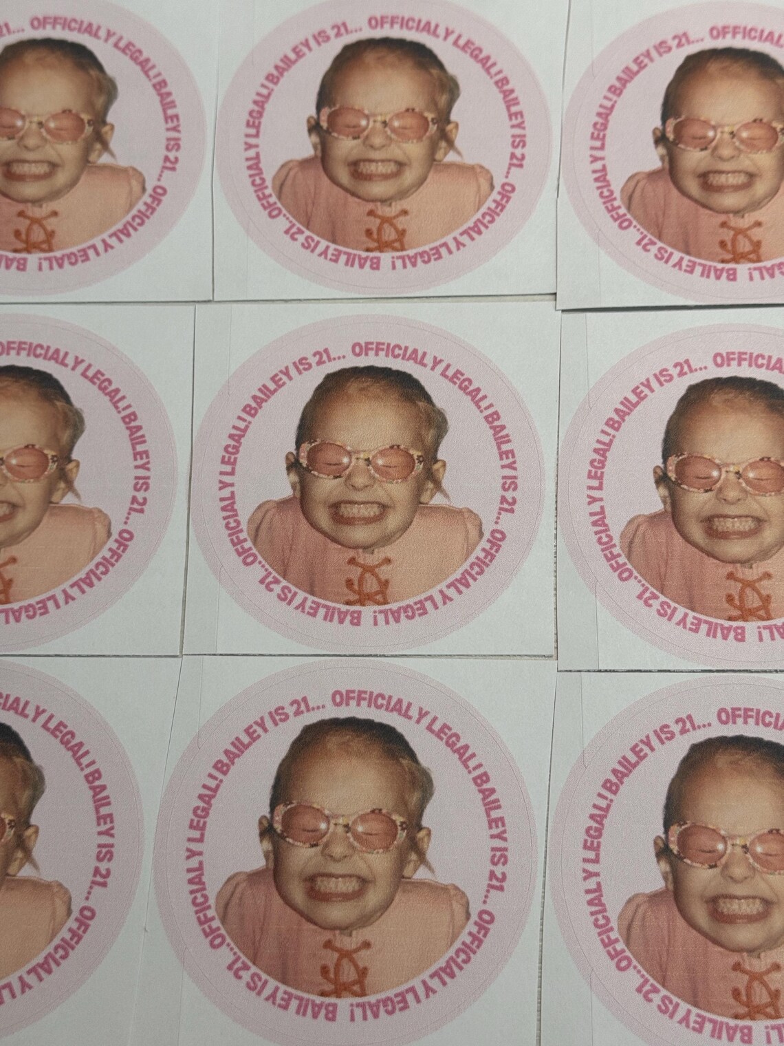 DIGITAL— STICKER DESIGN, 21st Birthdays, Graduation, Celebrations - Etsy