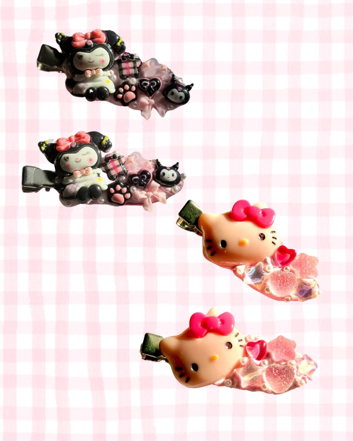 Custom Decoden Hair Pins Kawaii Hair Clips Handmade Resin Hair custom-decoden-hair-pins-kawaii-hair-clips-handmade-resin-hair