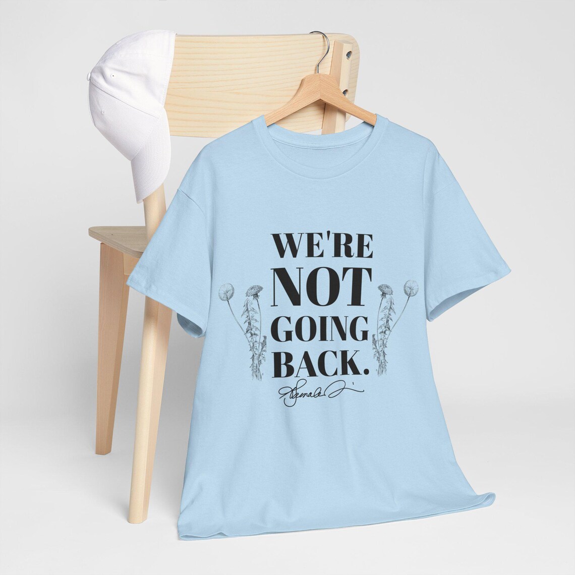 We're Not Going Back, Kamala Harris 2024 Shirt, Presidential Candidate ...