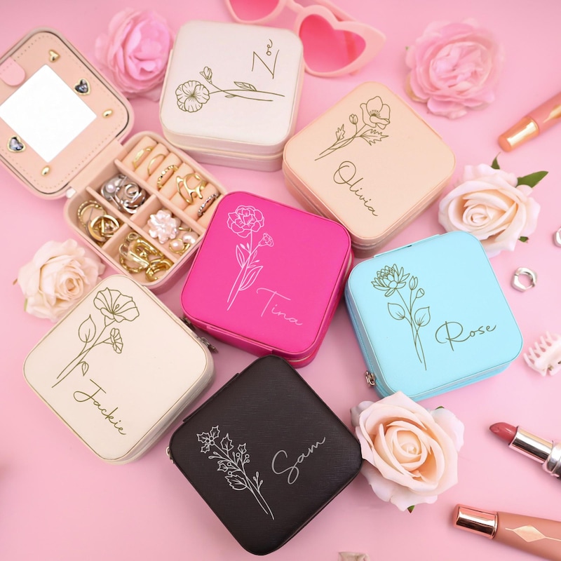 Flower Jewelry Box - Etsy