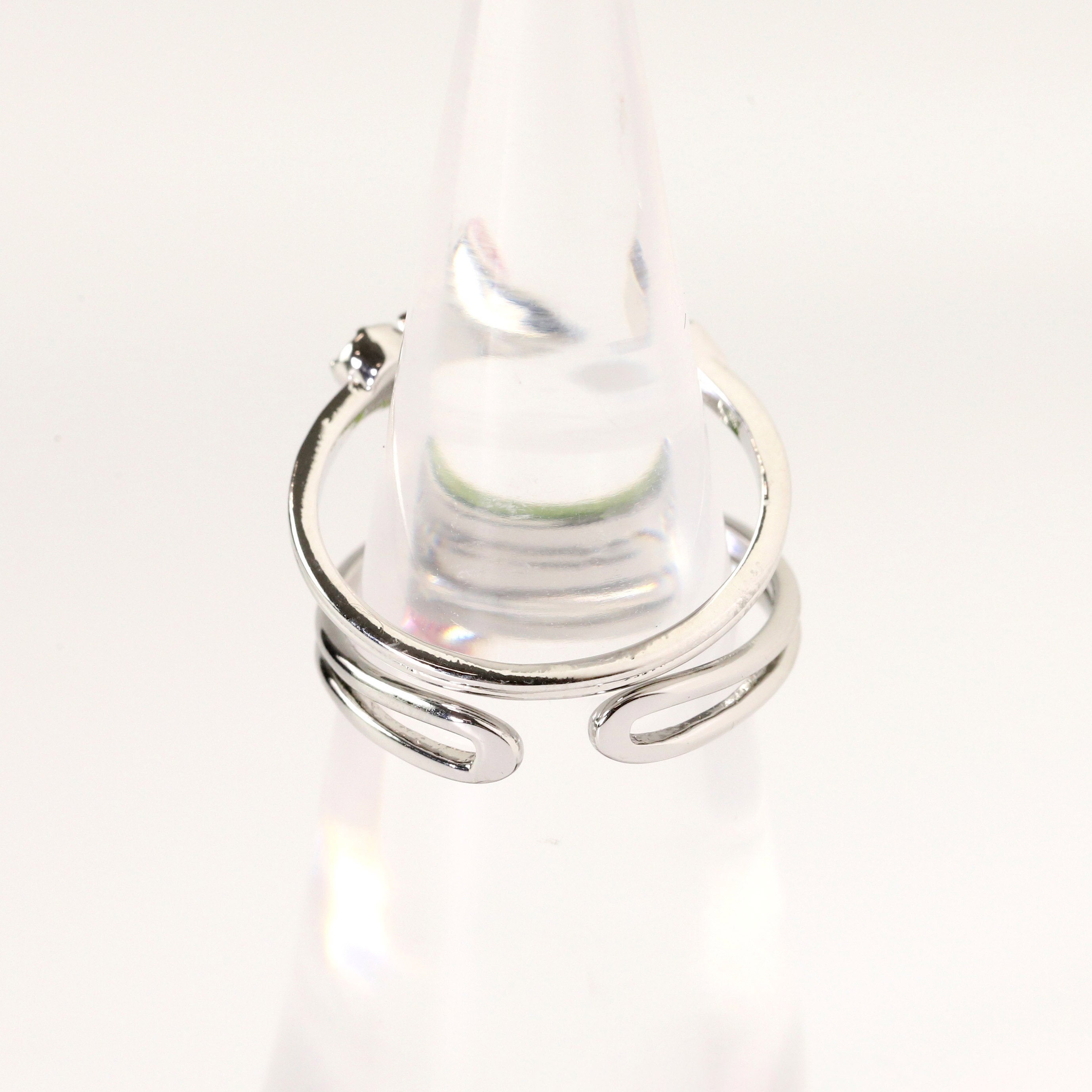 Custom Nezuko Kamado Inspired Double Ring Anime Manga 2 Piece Jewelry ...