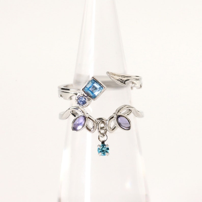 Custom Double Ring Anime Manga Hashira 2 Piece Jewelry - Etsy