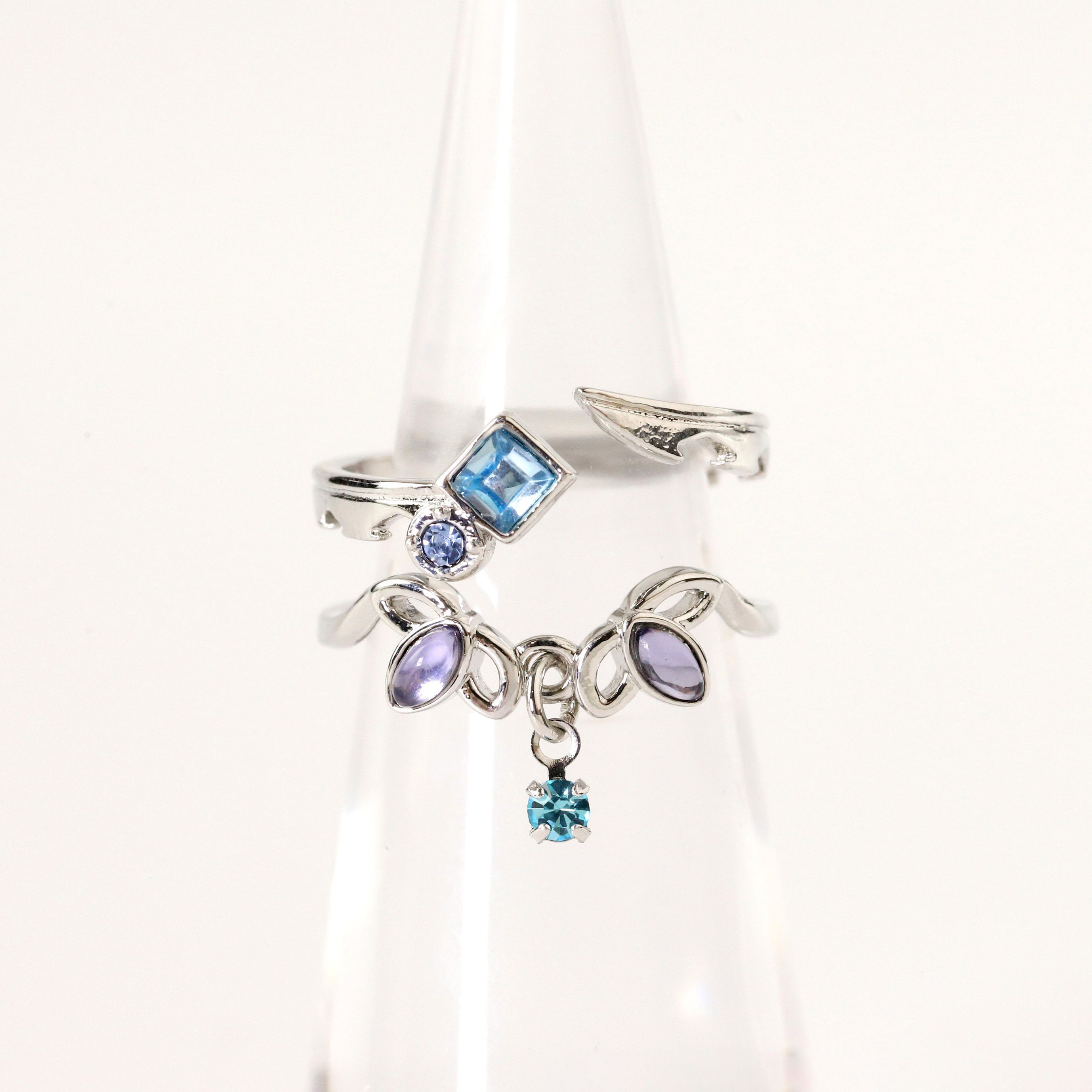 Custom Double Ring Anime Manga Hashira 2 Piece Jewelry - Etsy