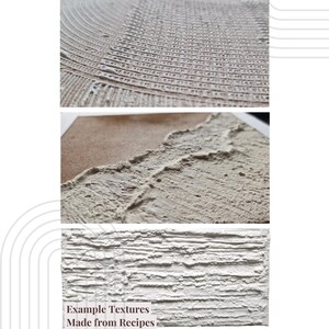 DIY Textured Wall Art Paste Recipe Guide - Etsy