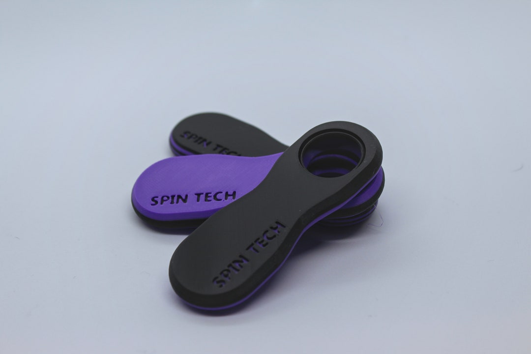 Purple/black - Spintech Fidget Flipper Spinning Toy - Etsy