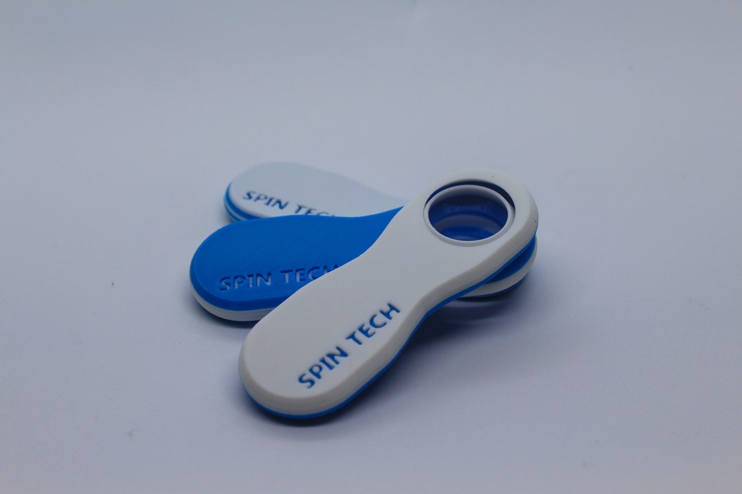 Blue/white - Spintech Fidget Flipper Spinning Toy - Etsy