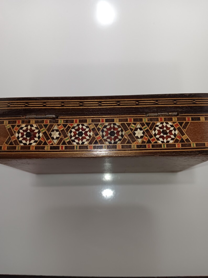 Syrian Wood Trinket Box - Etsy