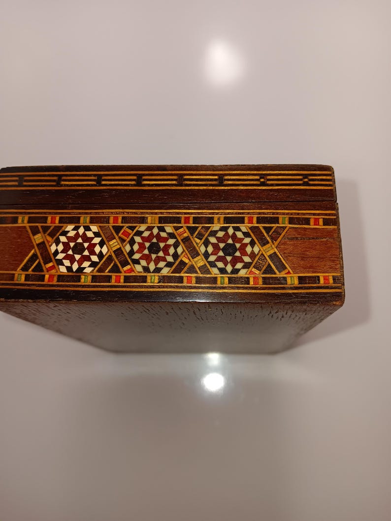Syrian Wood Trinket Box - Etsy
