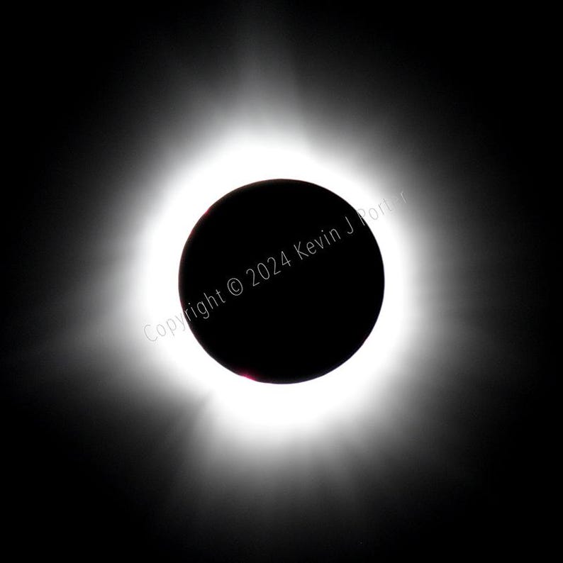 2024 Solar Eclipse Collage Digital Print - Etsy