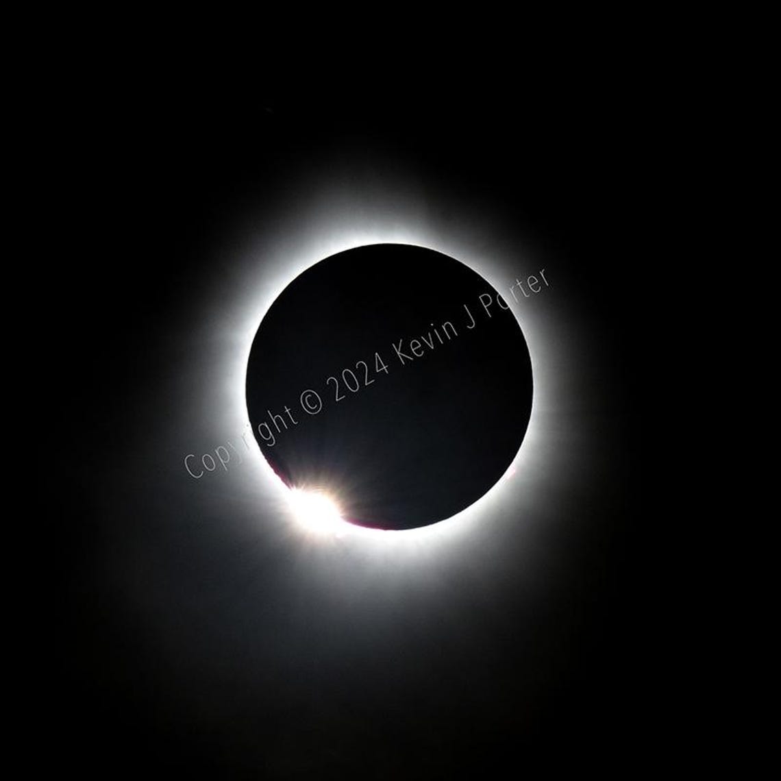 2024 Solar Eclipse Collage Digital Print - Etsy