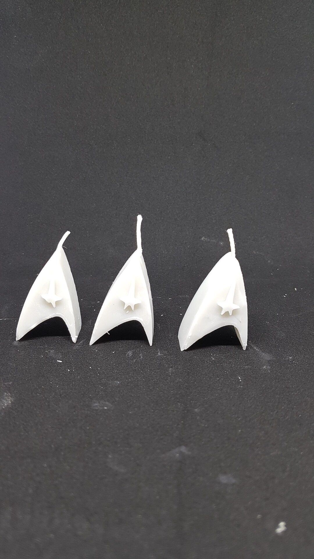 Startrek Insignia Birthday Candles X 3 - Etsy