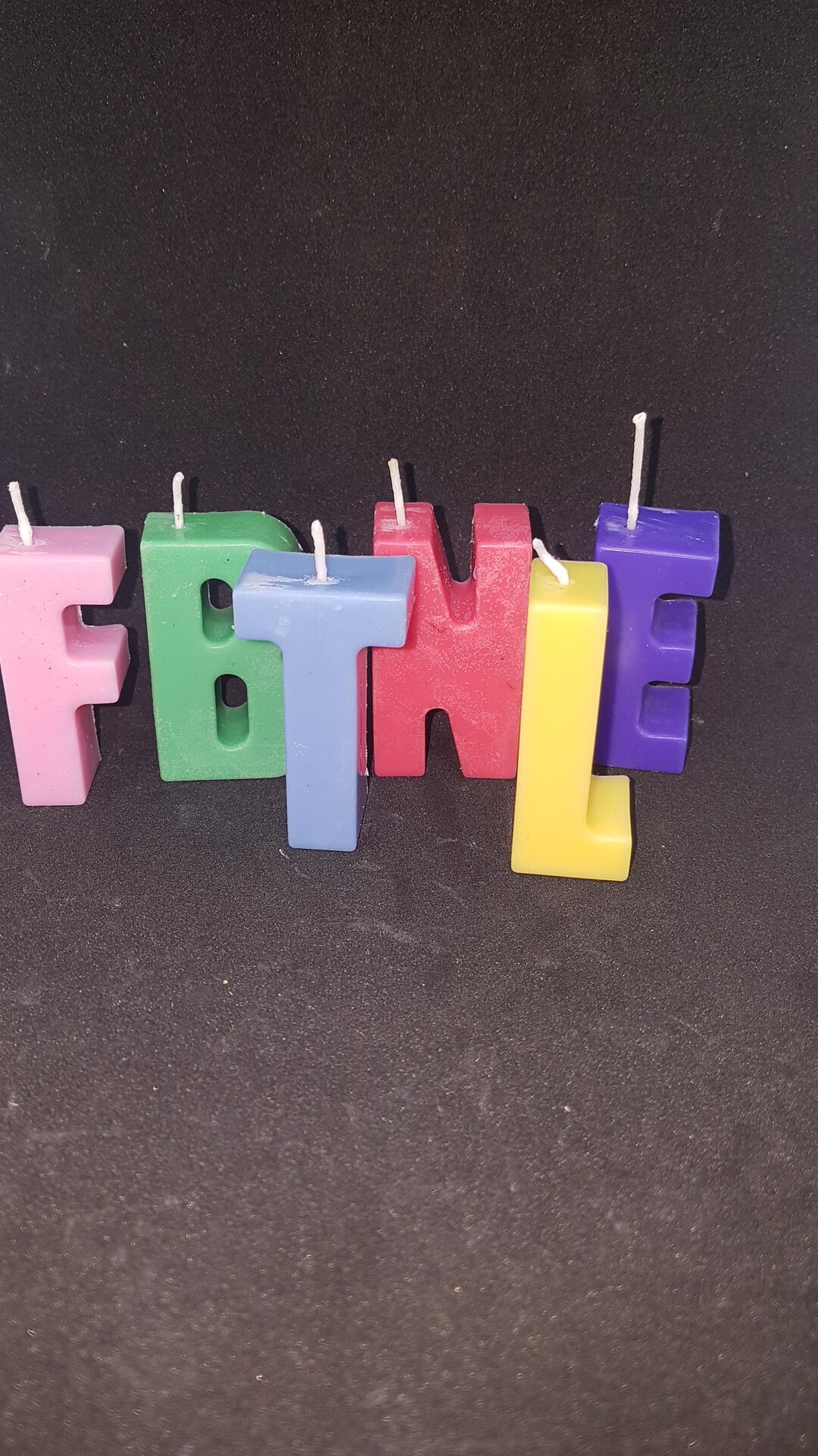 Letter Birthday Candles - Etsy