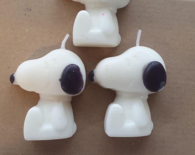 Peanuts Gang 1 | Big Snoopy Candles | Soy Wax | Cute Candle | Birthday ...
