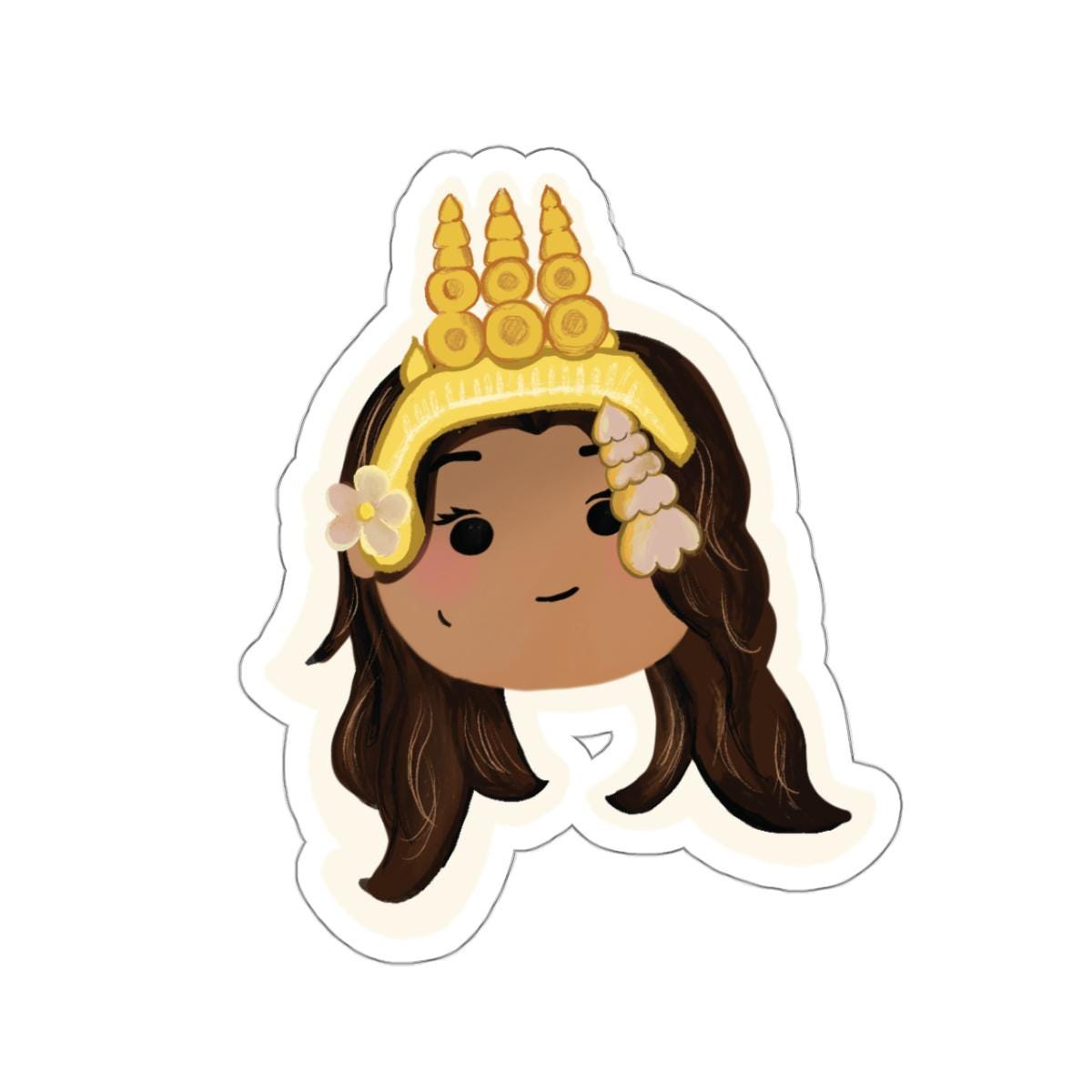 Khmer Apsara Sticker, Khmer Sticker, Cambodian Sticker, Apsara Sticker ...