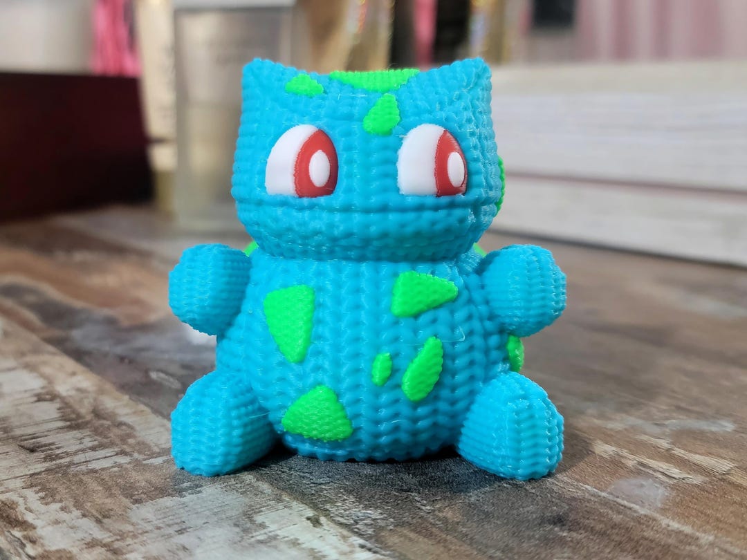 Bulbasaur Desktop Collectable Figure - Etsy