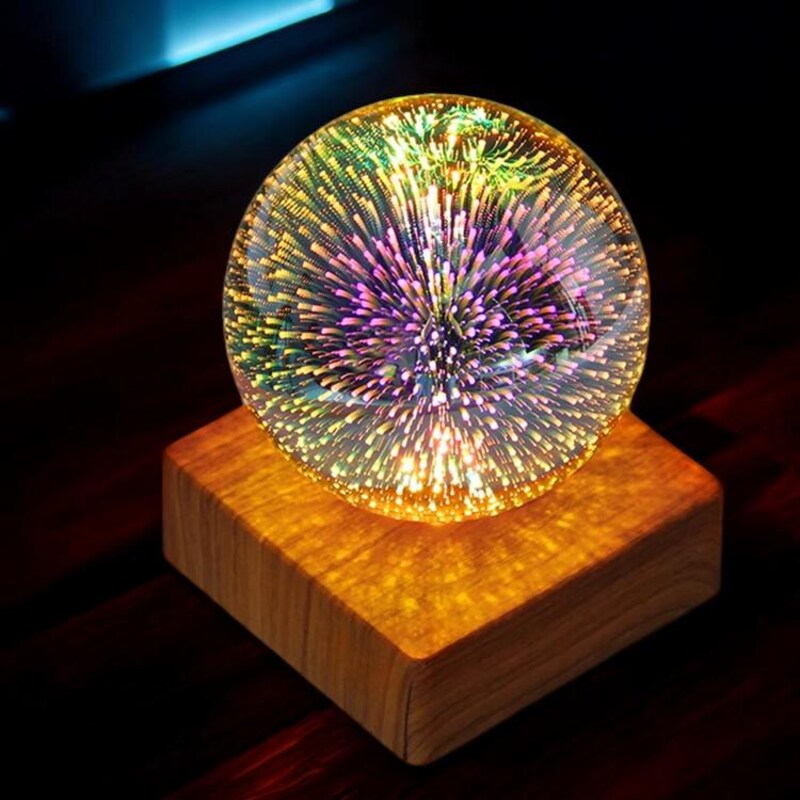 Crystal Ball Night Light - Etsy