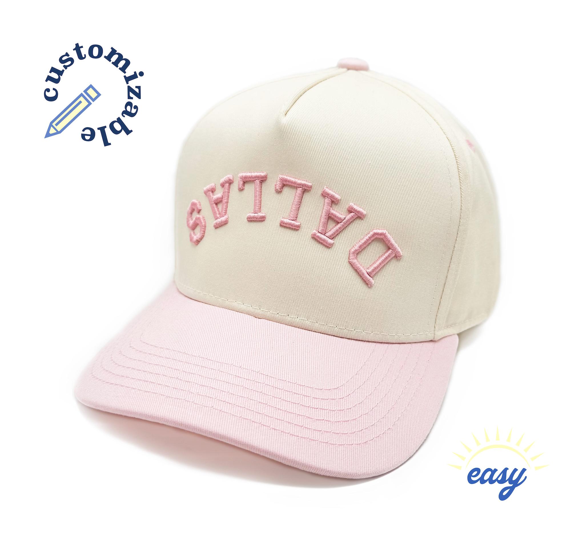 Dallas Upside Down Hat | Customize This Hat With Your Own Text | Off ...