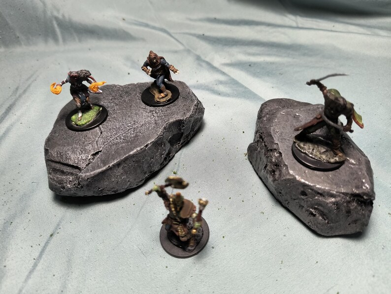 Hand Carved Modular Stackable Terrain | War Gaming Terrain | DND ...