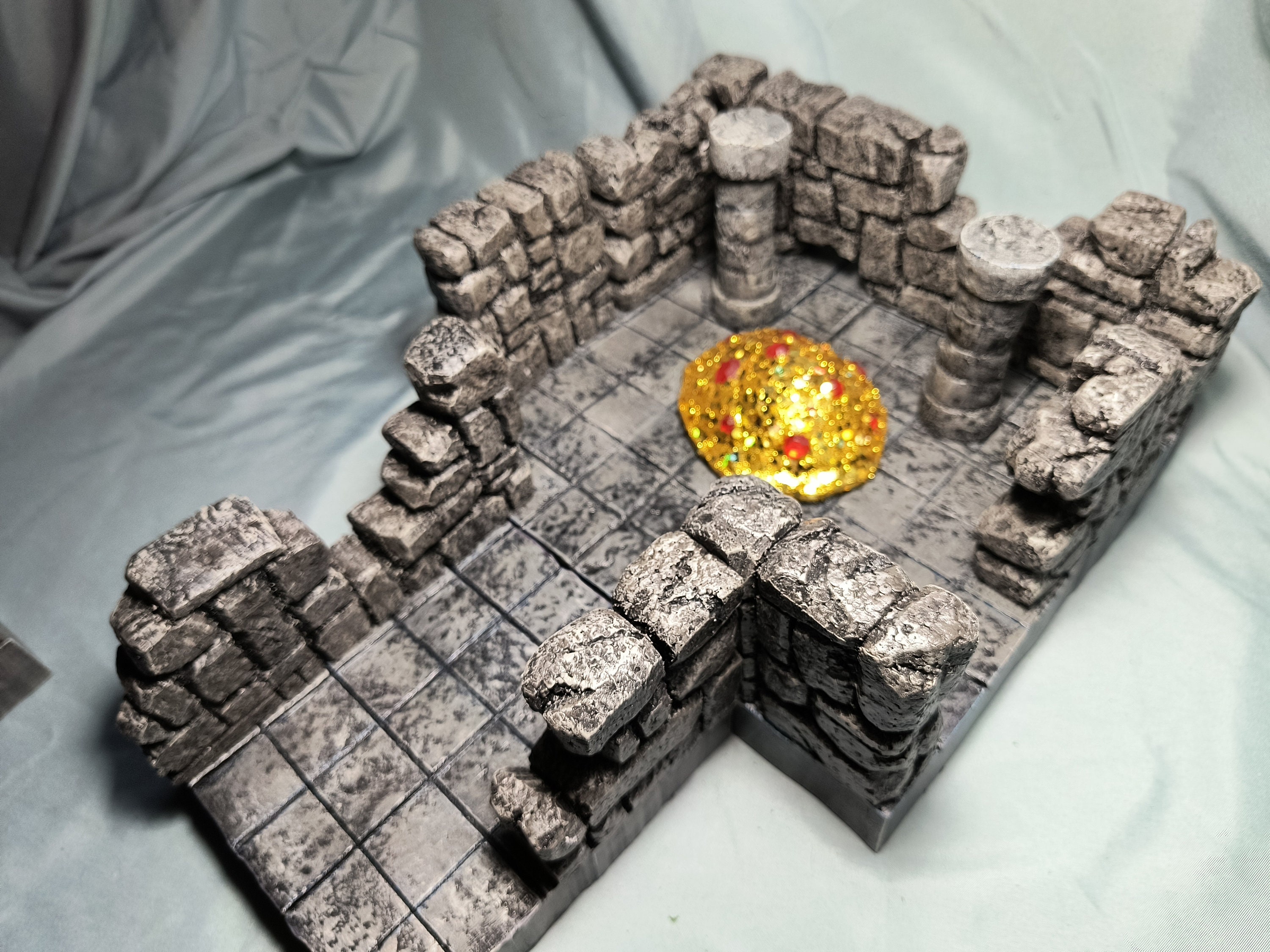 Hand Made Modular Dungeon Walls | Collapsing Dungeon Walls | Tabletop ...