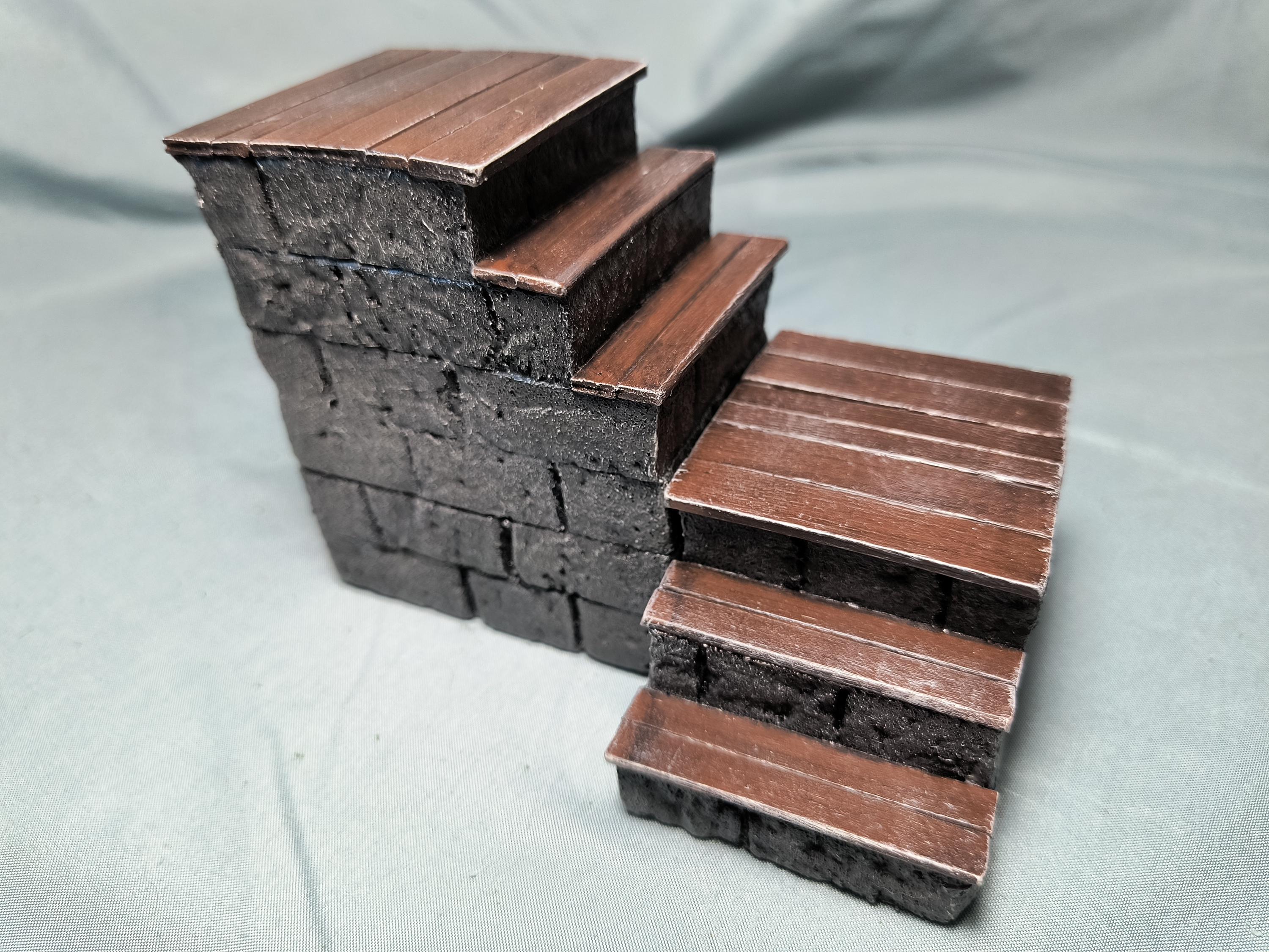 Hand Made Modular Staircase | Miniature Staircase | Tabletop Staircase ...