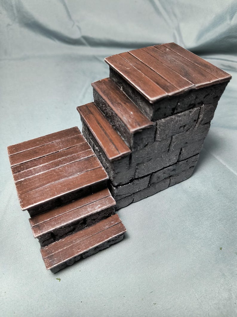 Hand Made Modular Staircase | Miniature Staircase | Tabletop Staircase ...